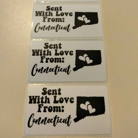 Hand Crafted | Office | 0 Connecticut Shipping Labels Thermal Packaging ...